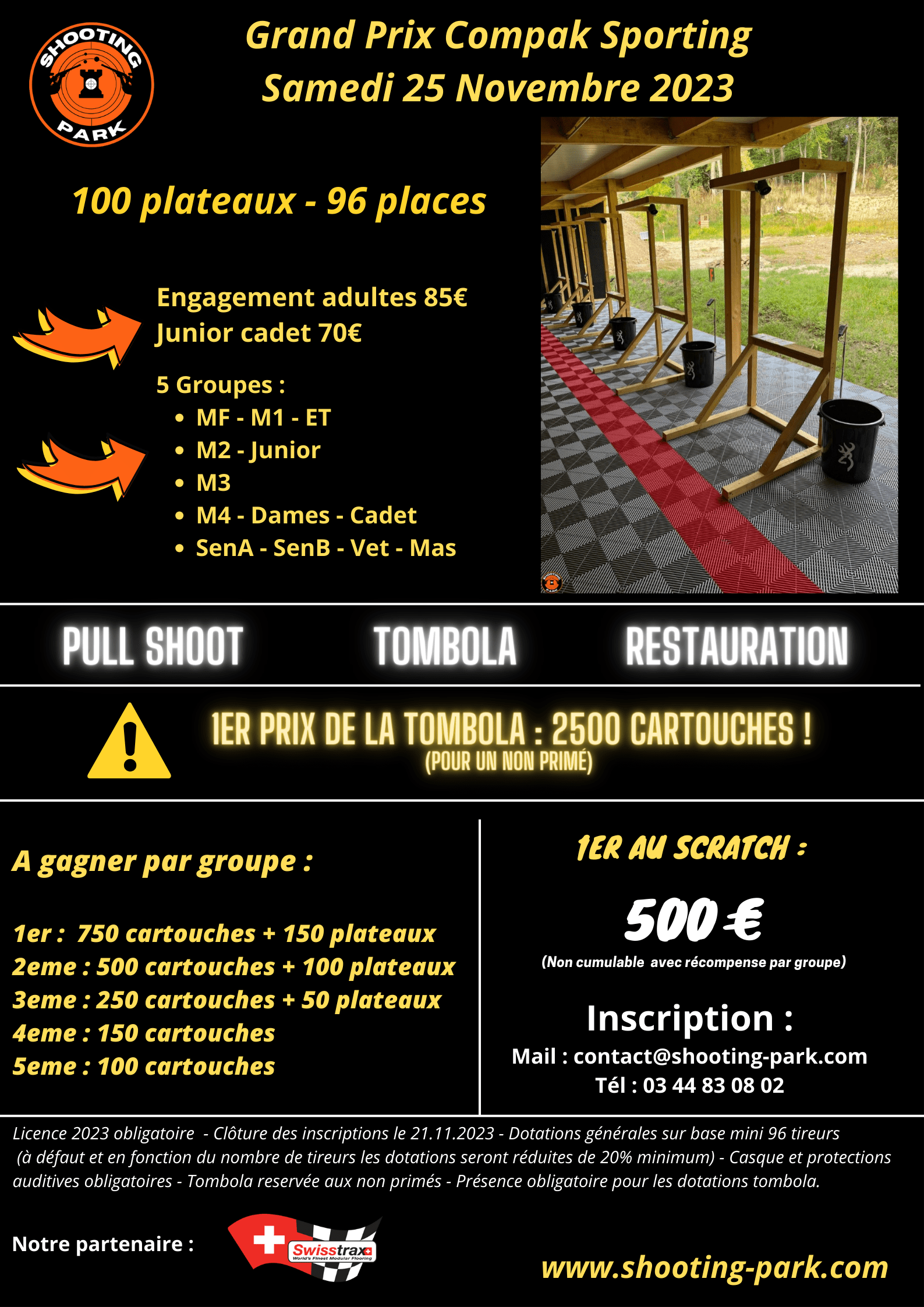 Grand prix Compak Sporting - Samedi 25 novembre 2023